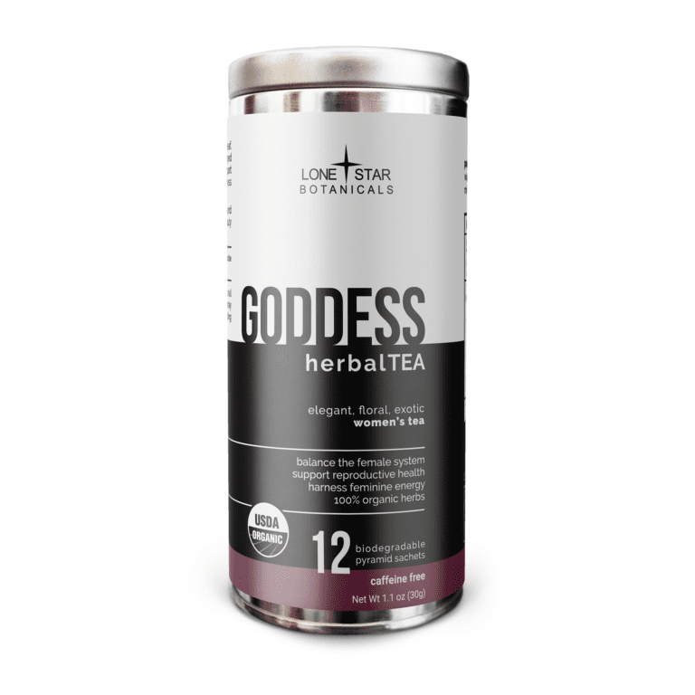 GODDESS (Loose Leaf Tea Blend) – ½ lb - Lone Star Botanicals