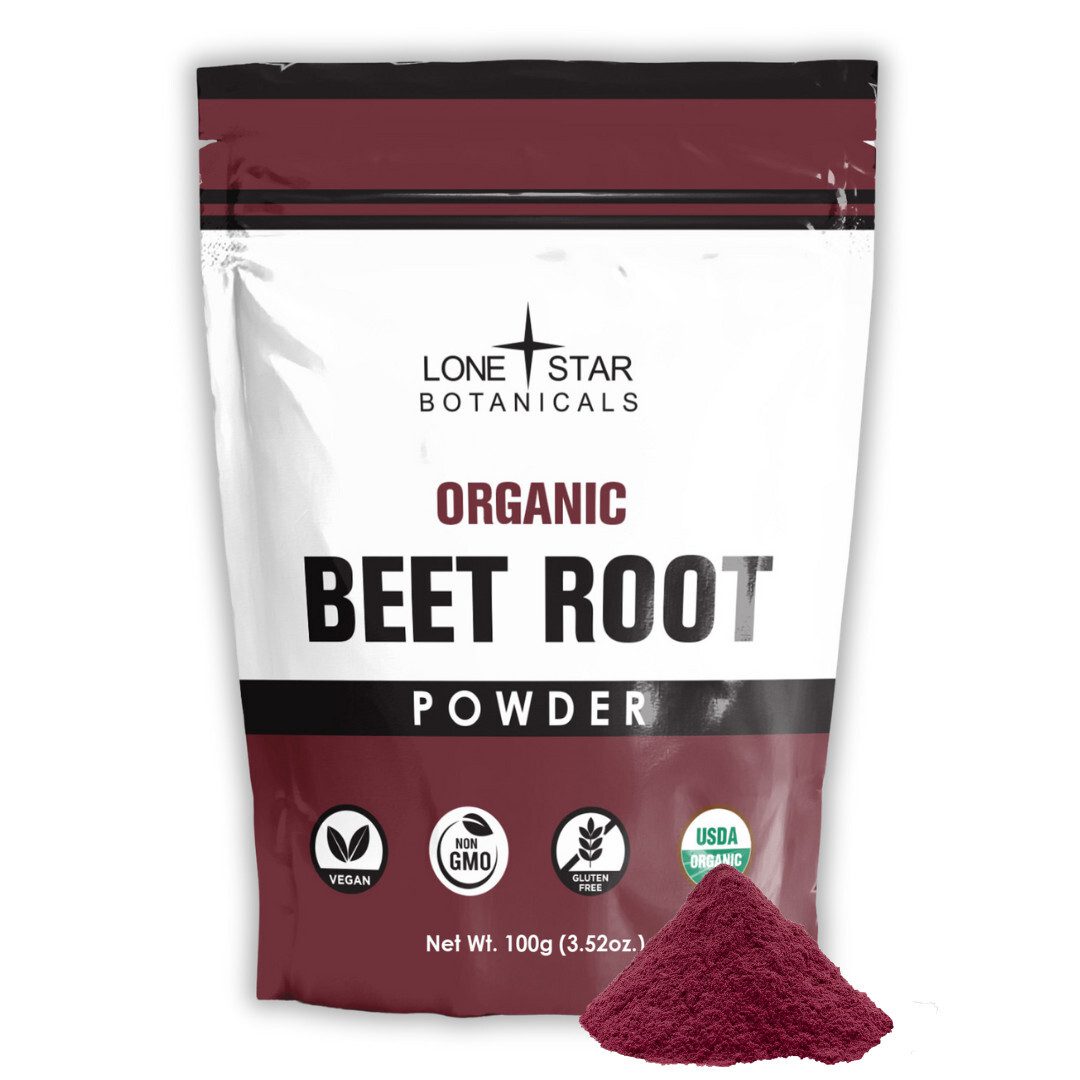 Beet Root Powder - 100g Bag - Lone Star Botanicals